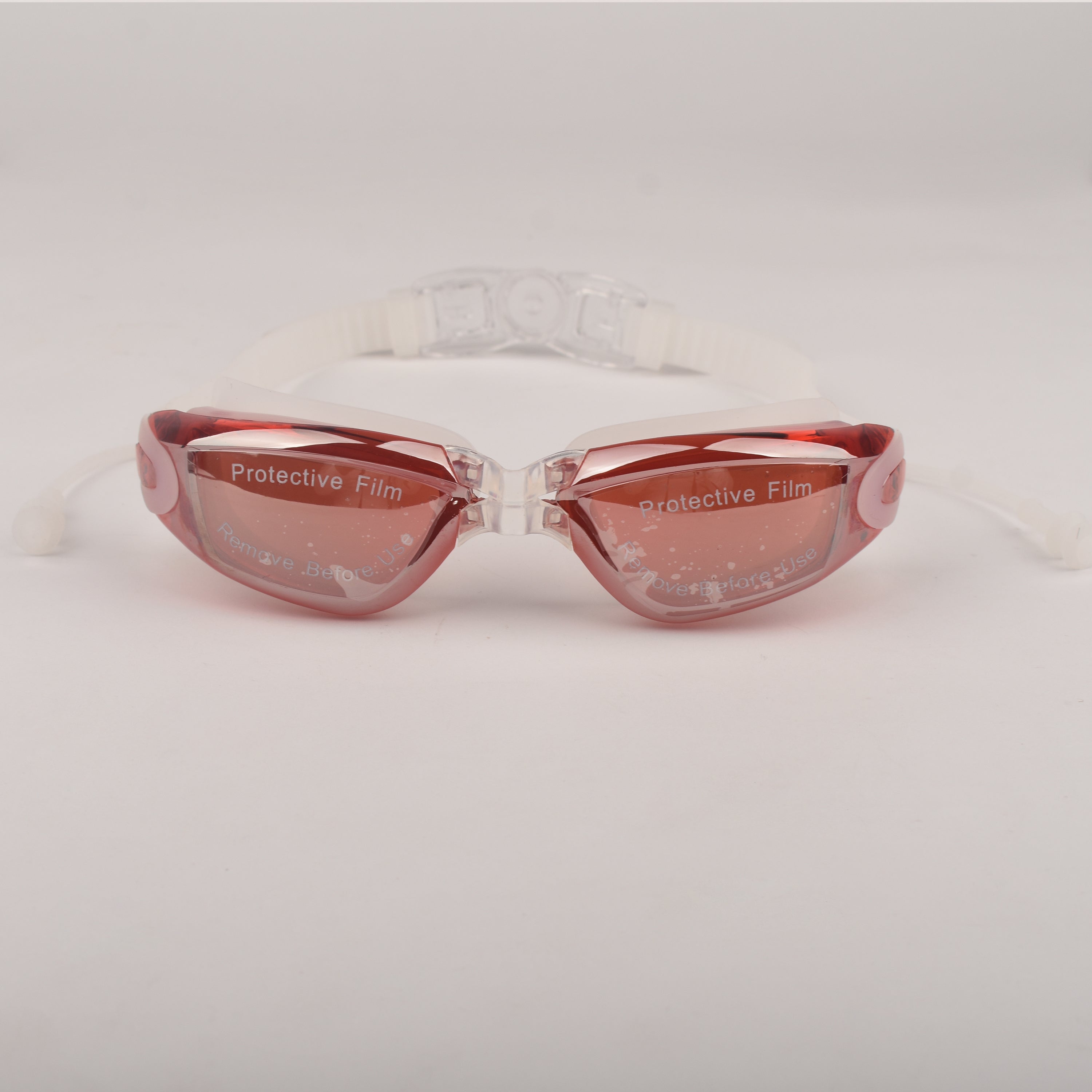 SPEEDEX Swimming Goggle - A-380 Adult White/Red – Apollo Sports