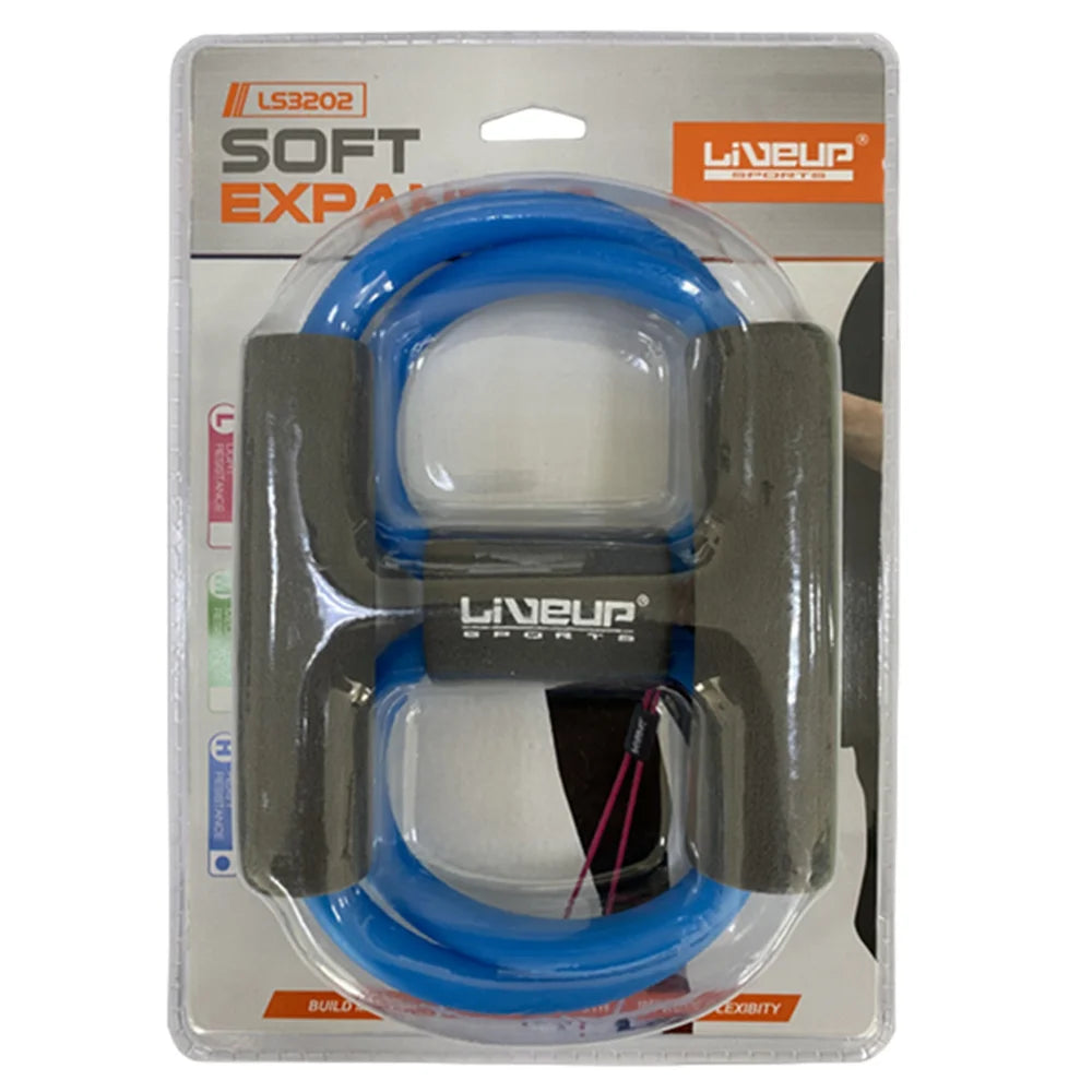 Liveup Resistance Band Soft Expander Blue Heavy LS3202H – Apollo Sports