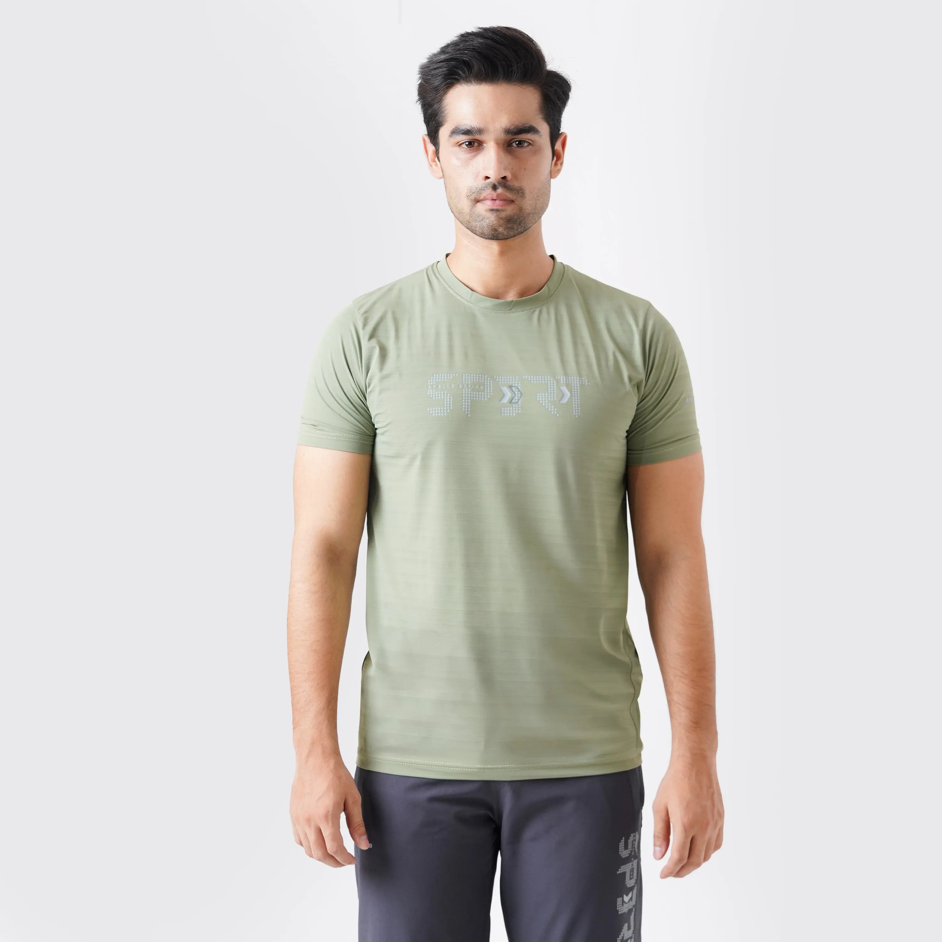 APOLLO Sports T-Shirt Men's - Dri-Fit Nylon 2511 101 021011 Green ...