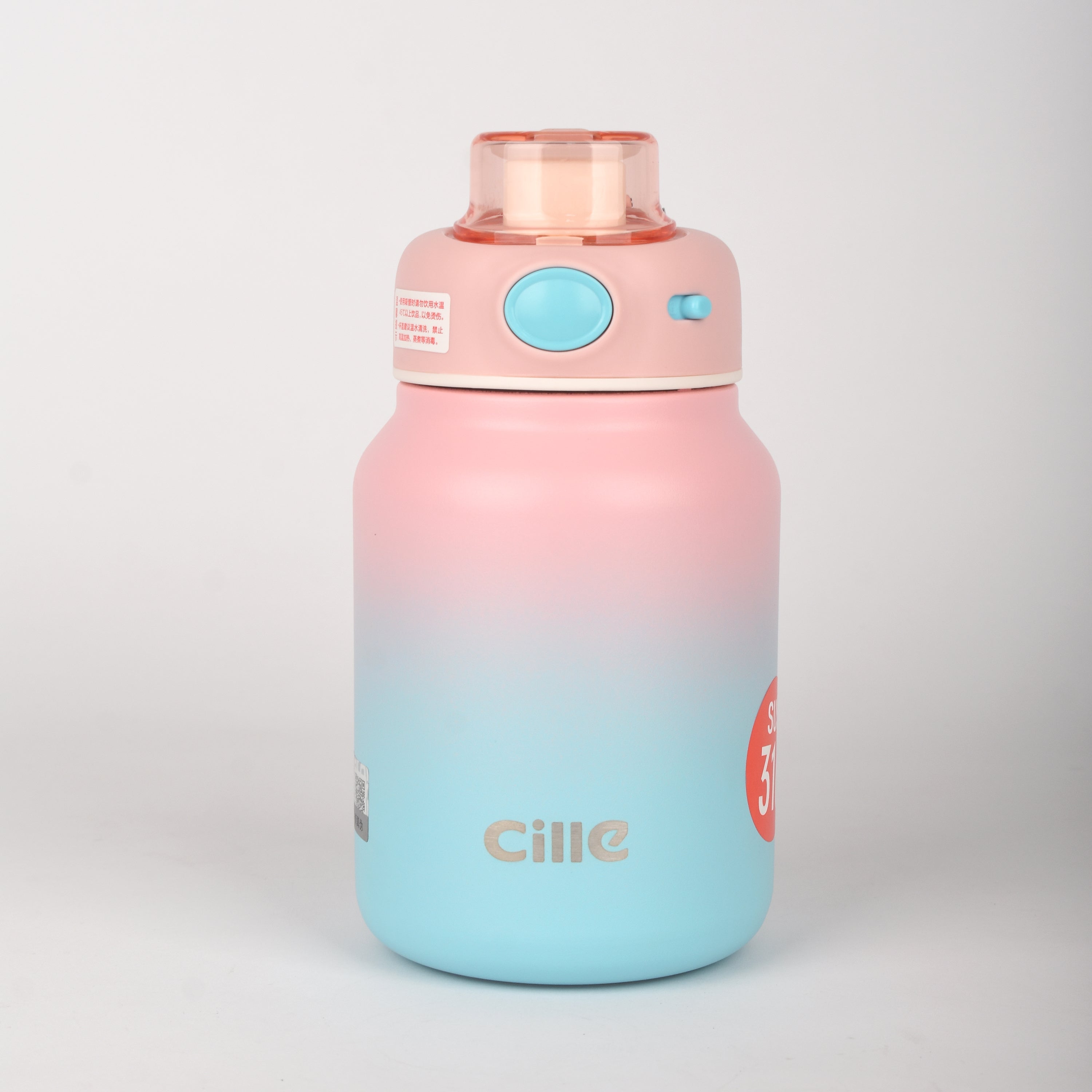 CILLE Hot & Cold Vaccum Steel Bottle - XB-23125 550ML Blue/Red – Apollo ...