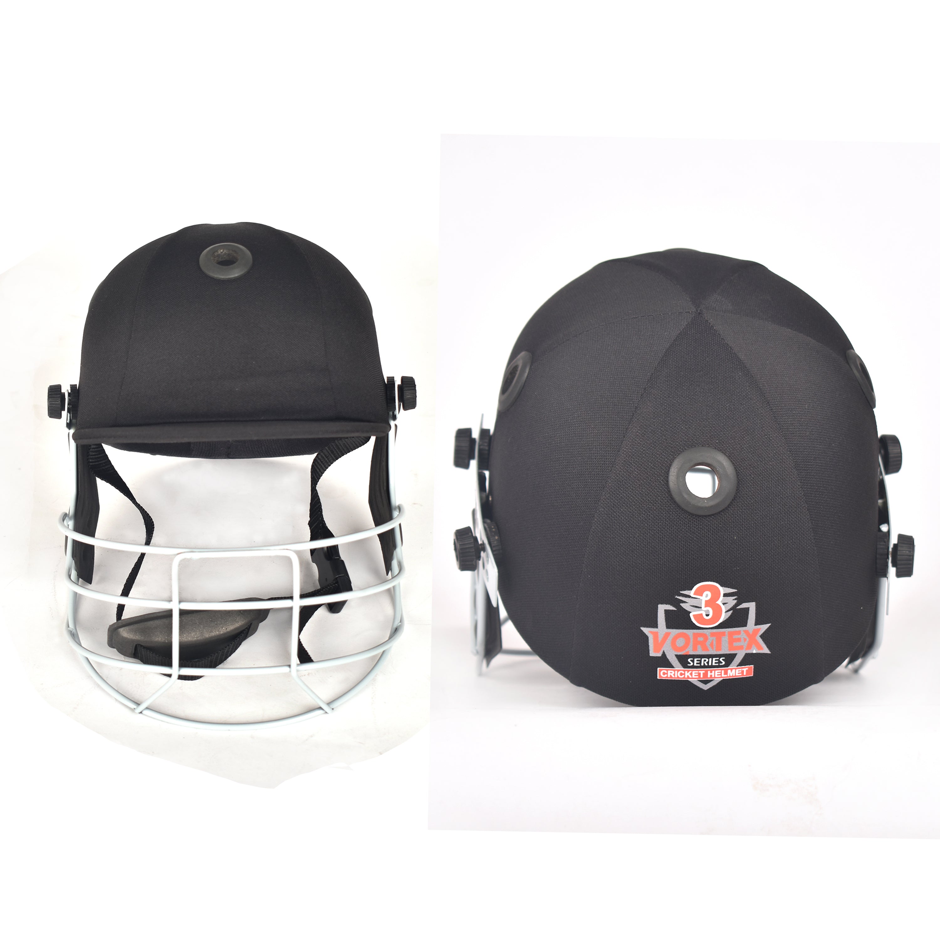 APOLLO Cricket Helmet - Vortex-03 For Basic Level - Black – Apollo Sports