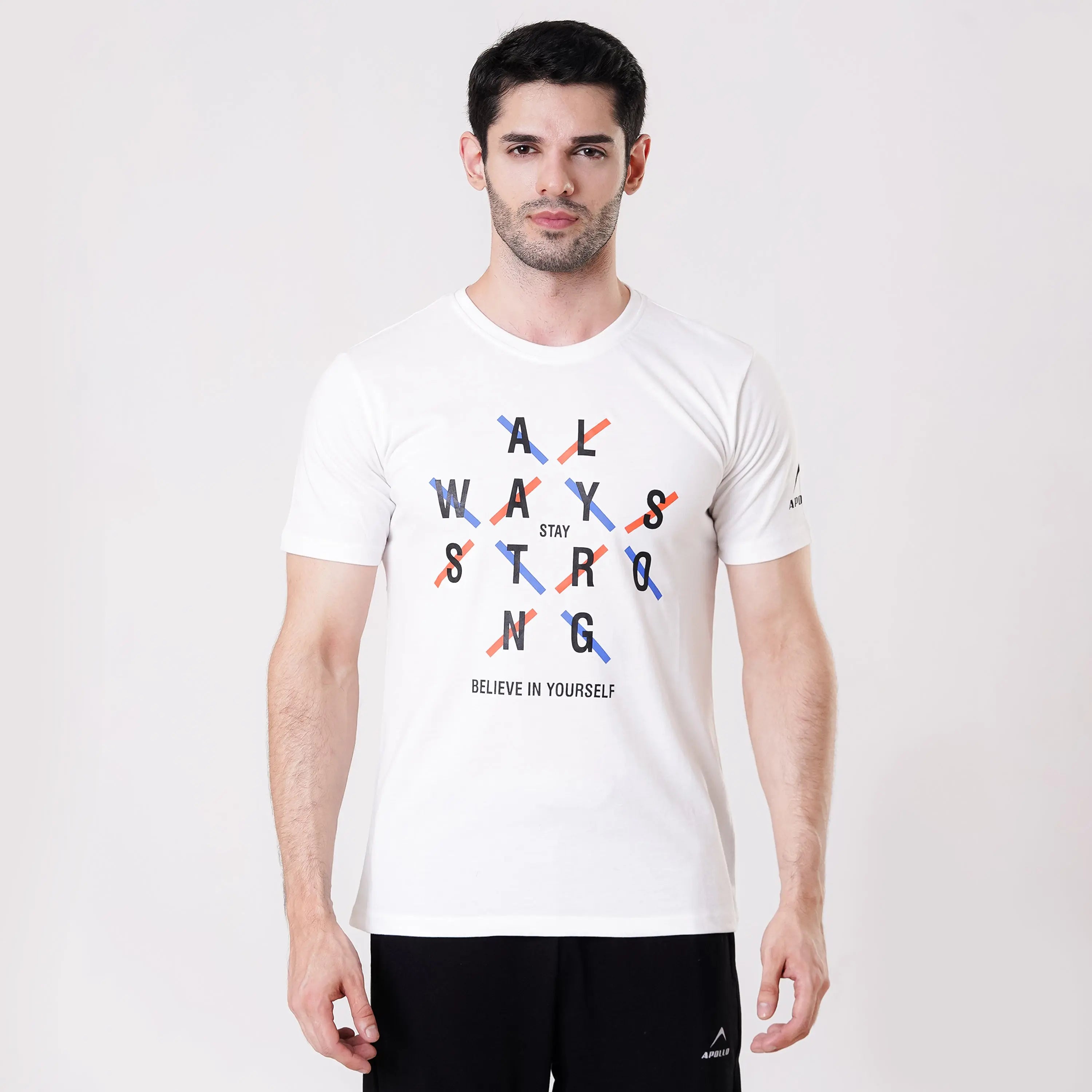 APOLLO Sports T-Shirt Mens - Cotton White 2411 100 020104 – Apollo Sports