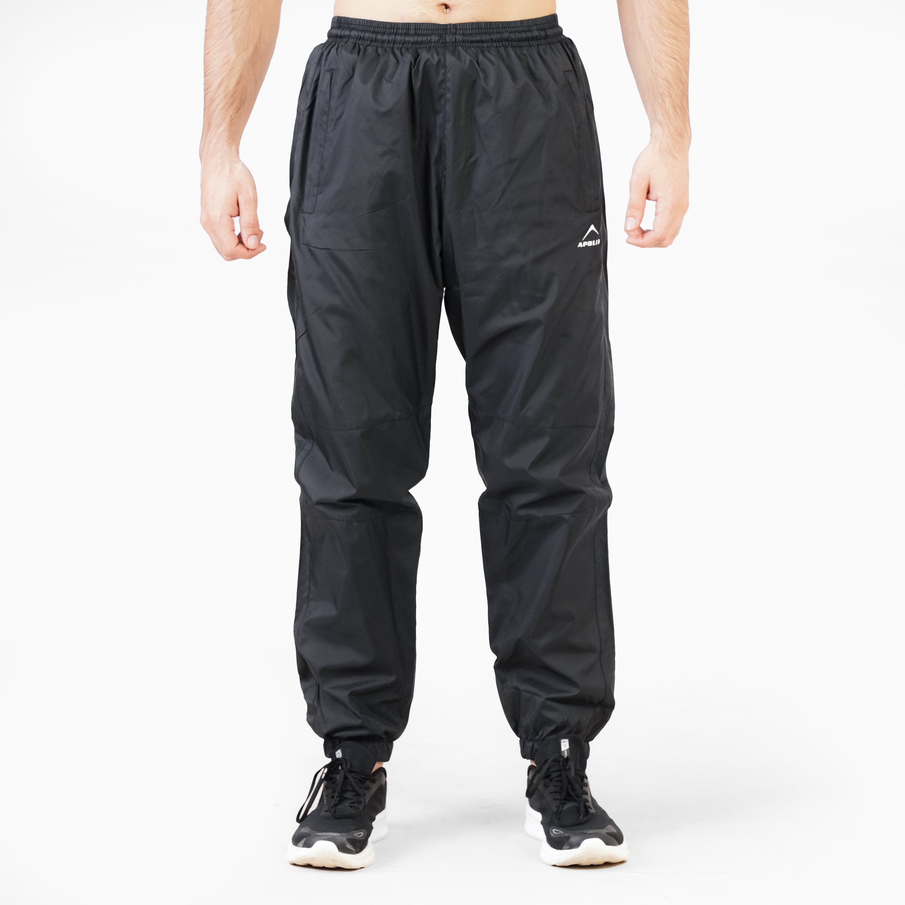 APOLLO Tracksuit Parachute Pant Mens - Black 2411 100 060901 – Apollo ...