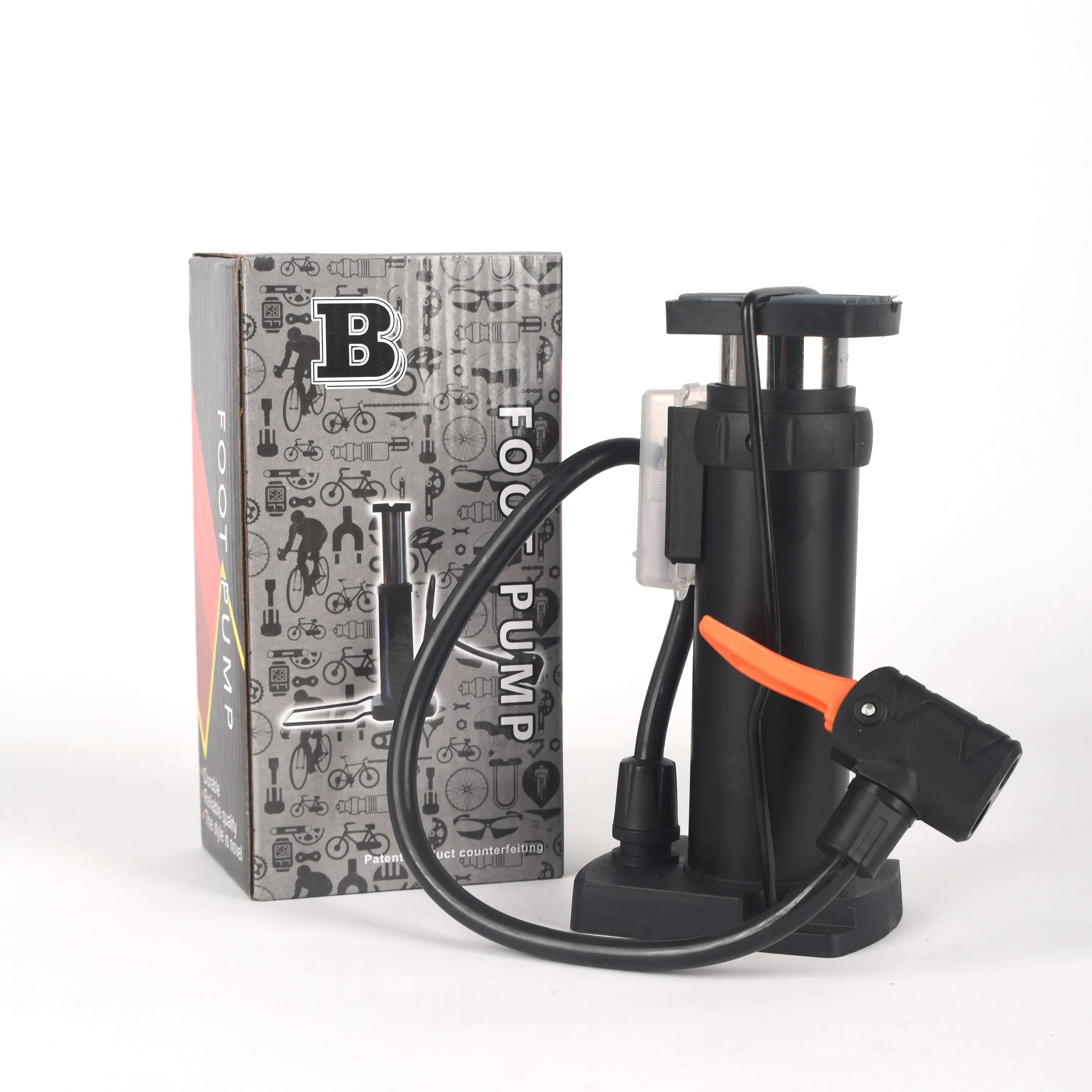Football Foot Pump - Q/XFD 01-2004 Black - Multi Purpose Pump – Apollo ...