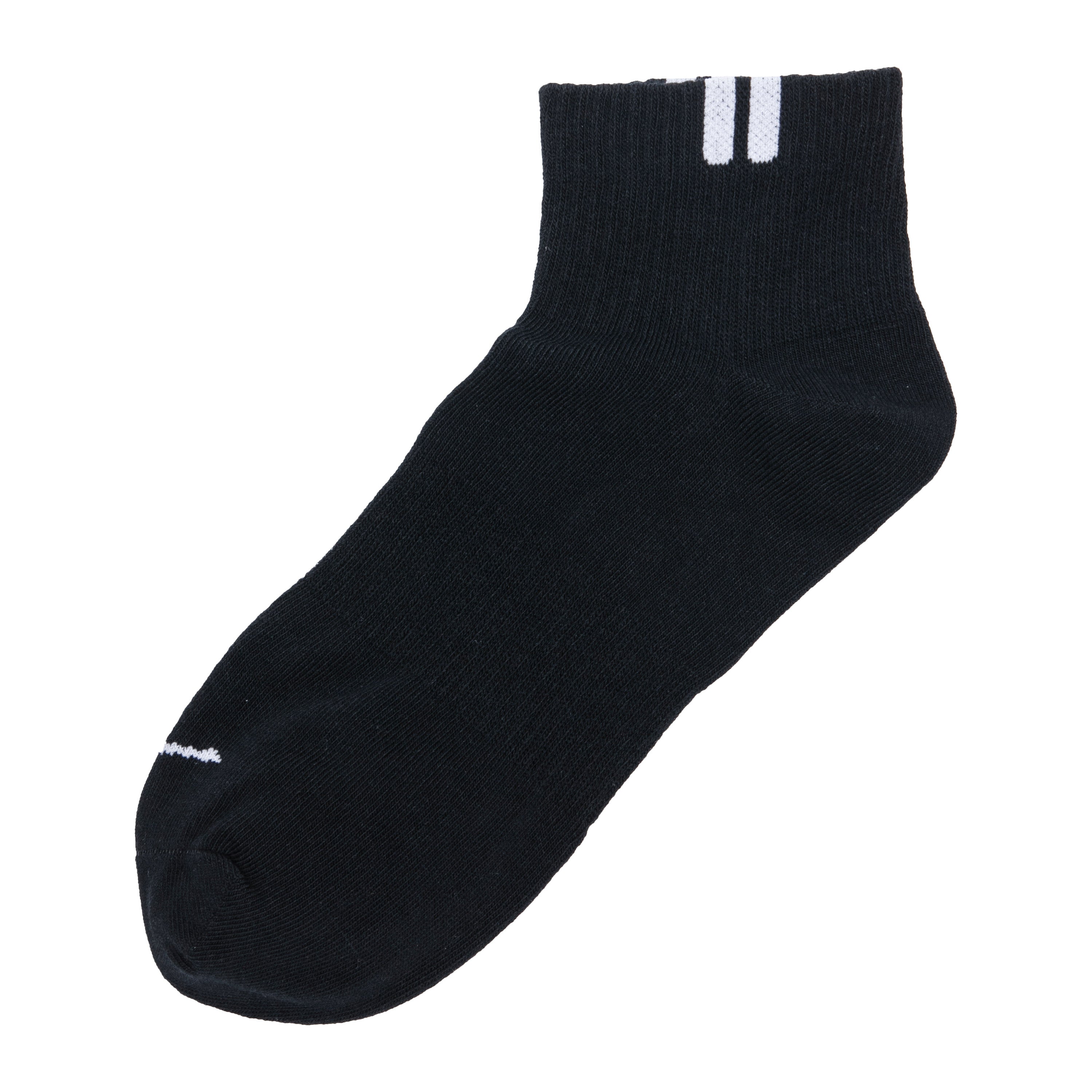 ERKE Men Flat Ankle Socks - Black 11324212045-002 – Apollo Sports