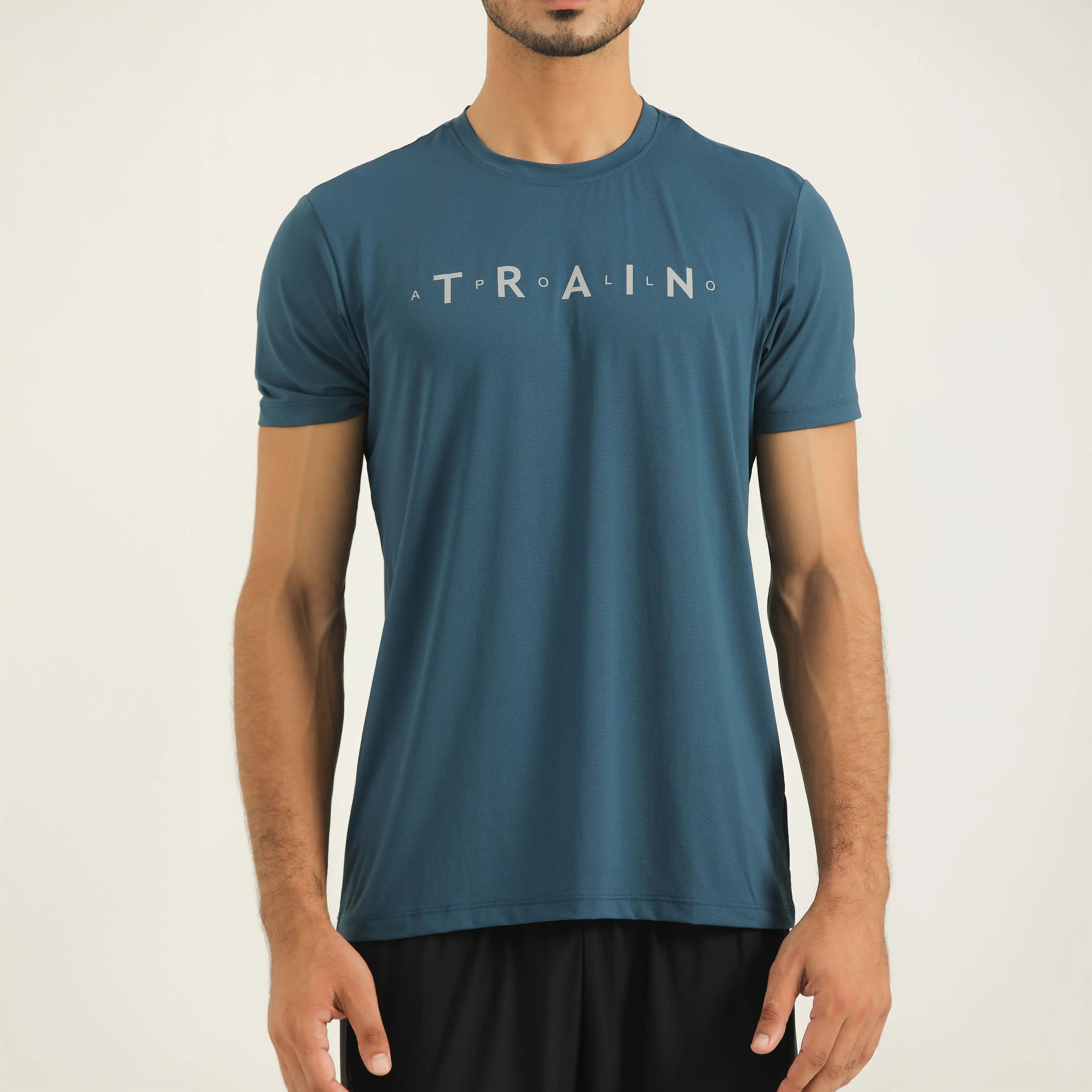 APOLLO Sports T-Shirt Men's - Dri-Fit Nylon 2511 102 021012 Blue ...