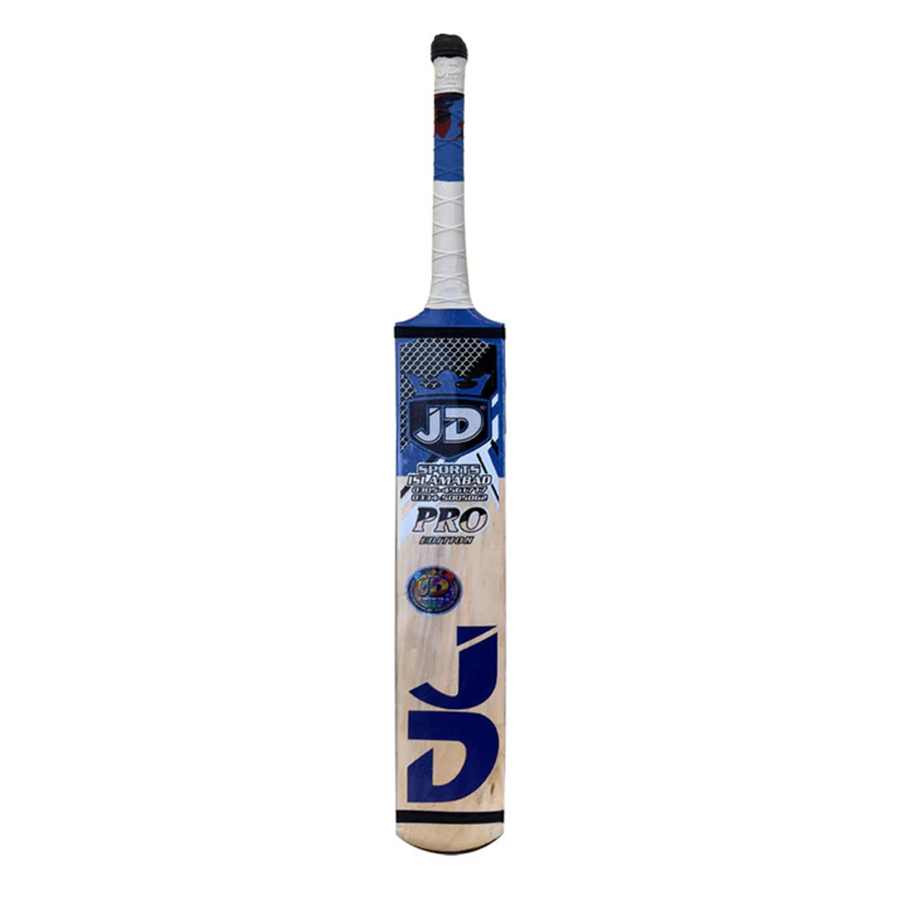 JD Cricket Tapeball Bat - Pro Edition Srilankan Coconut Wood Blue ...