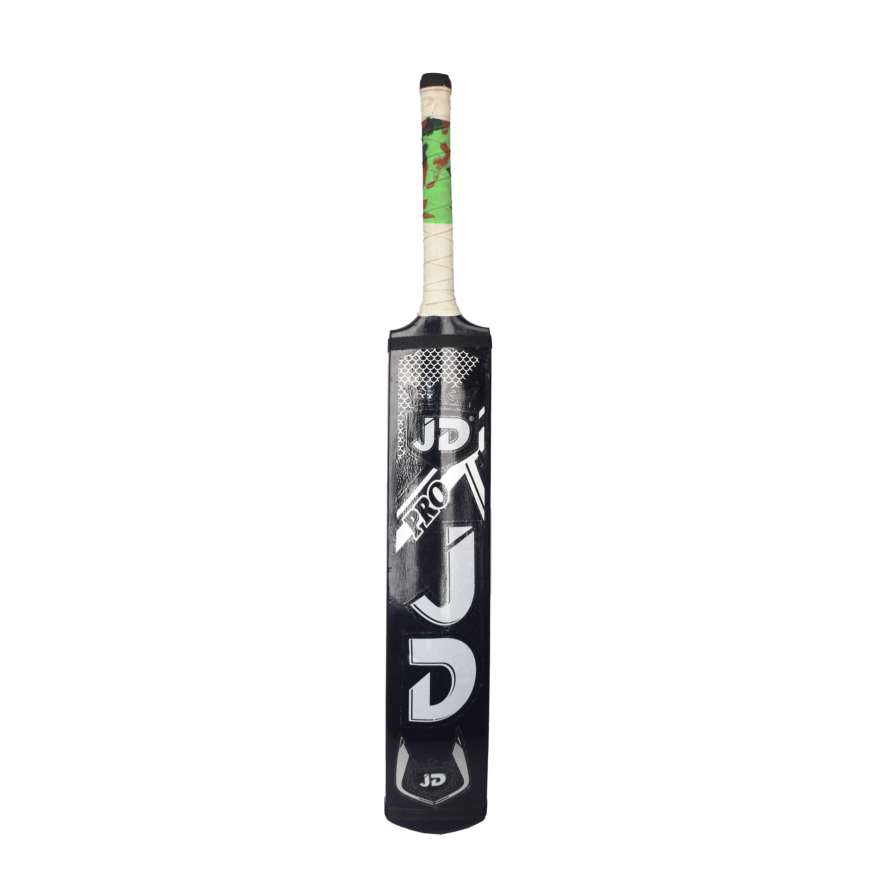 JD Cricket Tapeball Bat - Pro Bat Srilankan Coconut Wood - Black ...