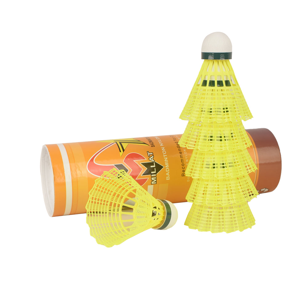 Natural Feather & Nylon Badminton Shuttles for Every Player - Apollo Sports