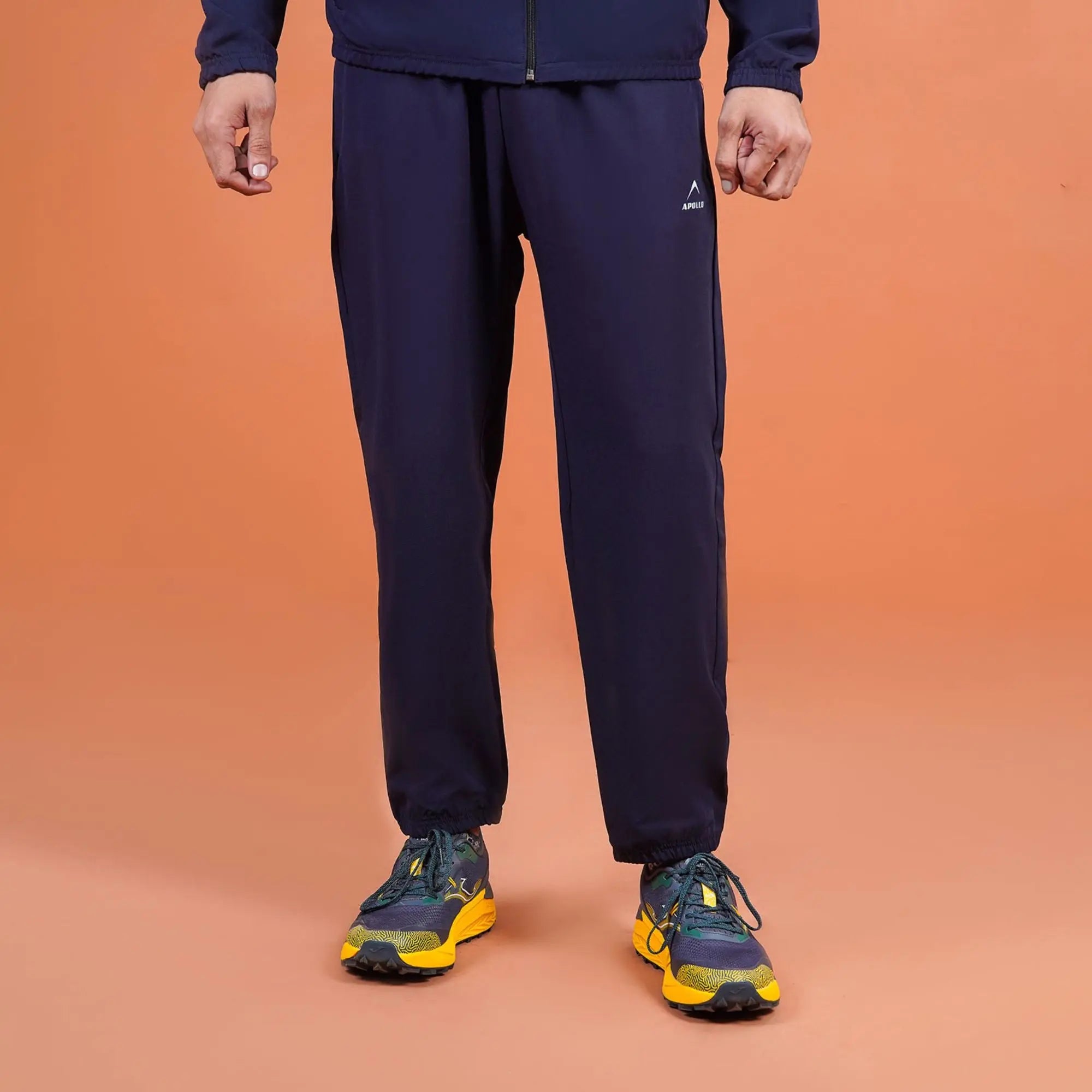 APOLLO Athletic TrackPant Mens - Polyester Terry 2511 111 062677 Navy ...