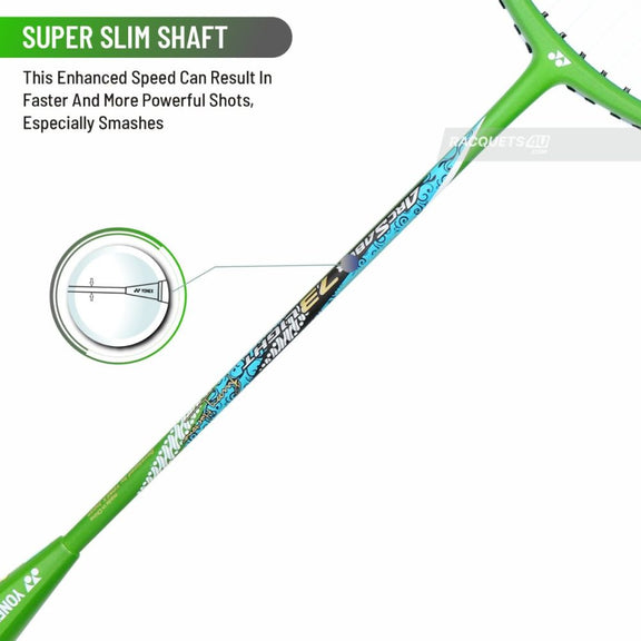 YONEX Badminton Racket - Arcsaber 73 Light 4U5 20-28Lbs Green Strung ...