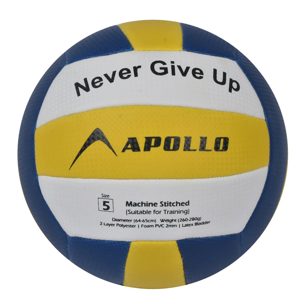 Apollo Volleyball Machine Stitched 3VBT70 - Yellow/Blue – Apollo Sports