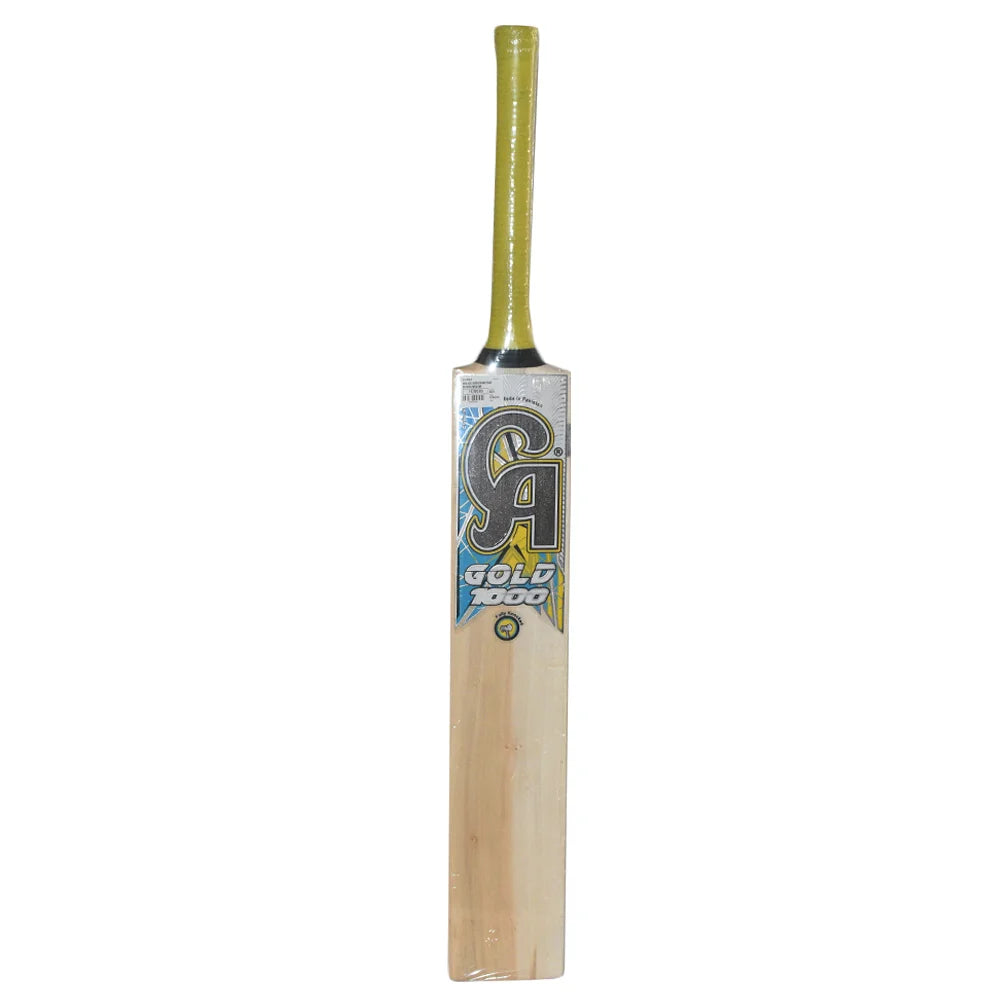 CA Cricket Hardball Bat Gold-1000 English Willow – Apollo Sports