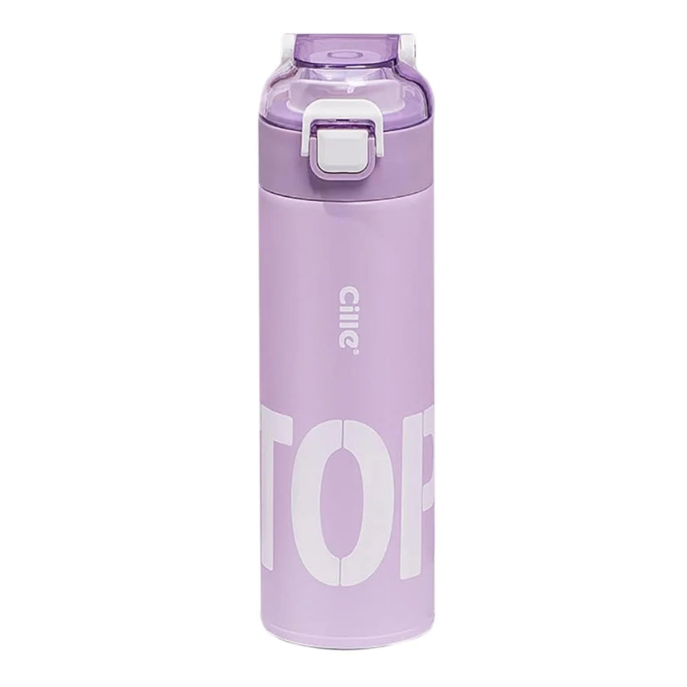 CILLE Hot & Cold Vaccum Steel Bottle - 500ml Purple XB-22172 – Apollo ...