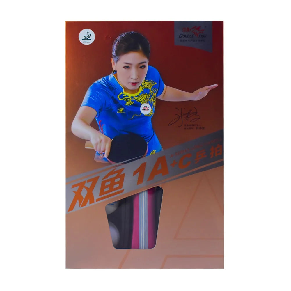 Double Table Tennis Racket Fish 1A+C – Apollo Sports