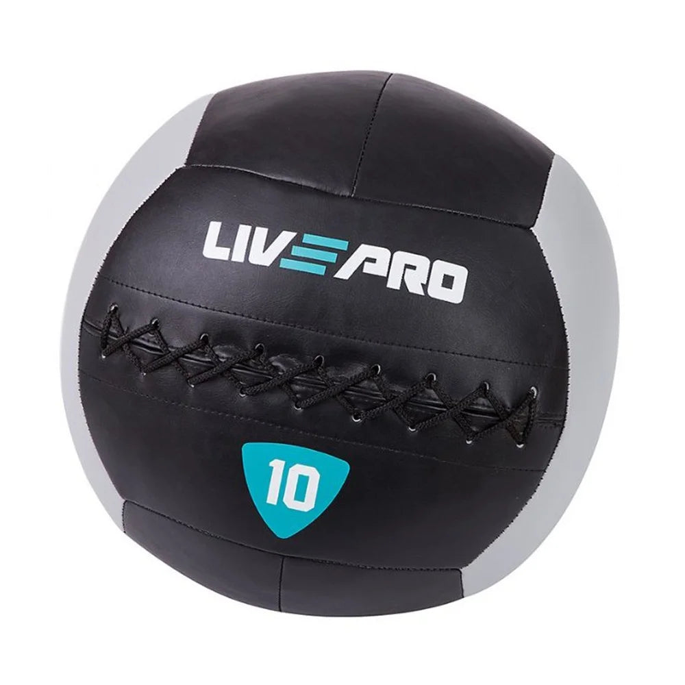 Livepro Wall Ball 10kg Black/Gray- LP8100-03 – Apollo Sports