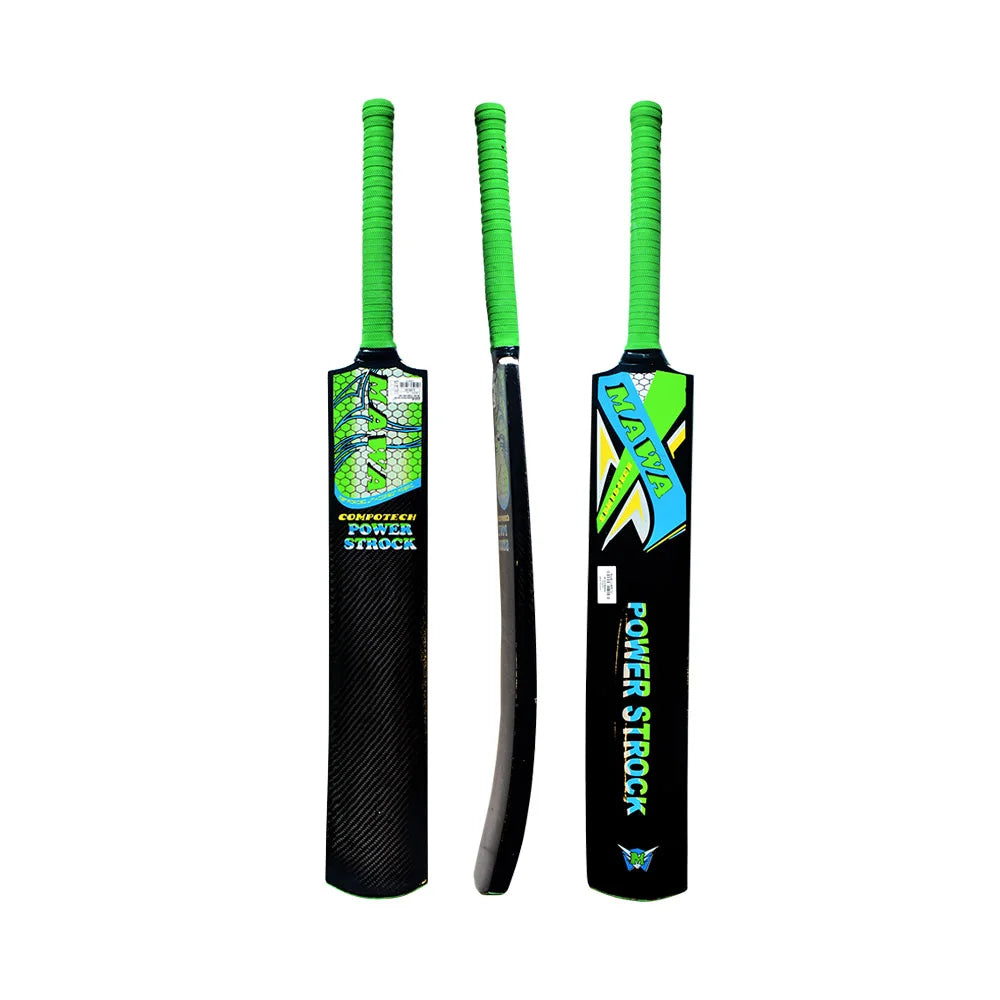 Mawa Power Stroke Cricket Tennis Tape Ball Bat – Apollo Sports
