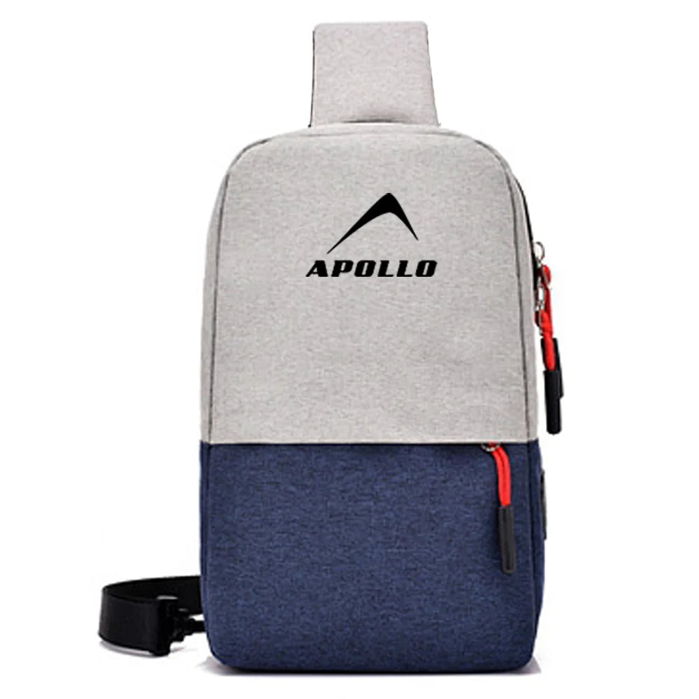 Apollo Crossbody Chest Bag 021bcb3 - Gray/navy – Apollo Sports